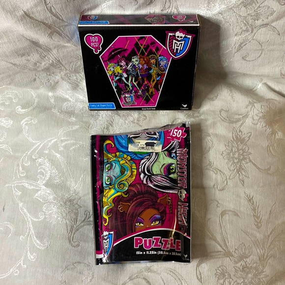 Cardinal | Toys | Set Of 2 Monster High Puzzles | Poshmark